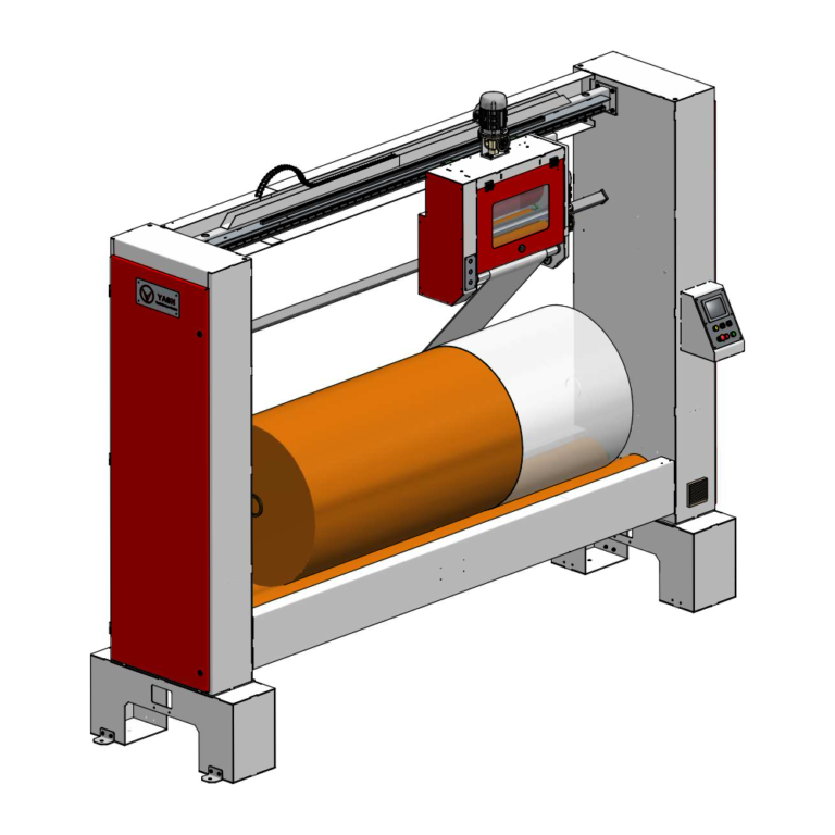 (Jumbo Roll) Stretch Wrapping Machine, Model - STP.JB - Yash Textile ...